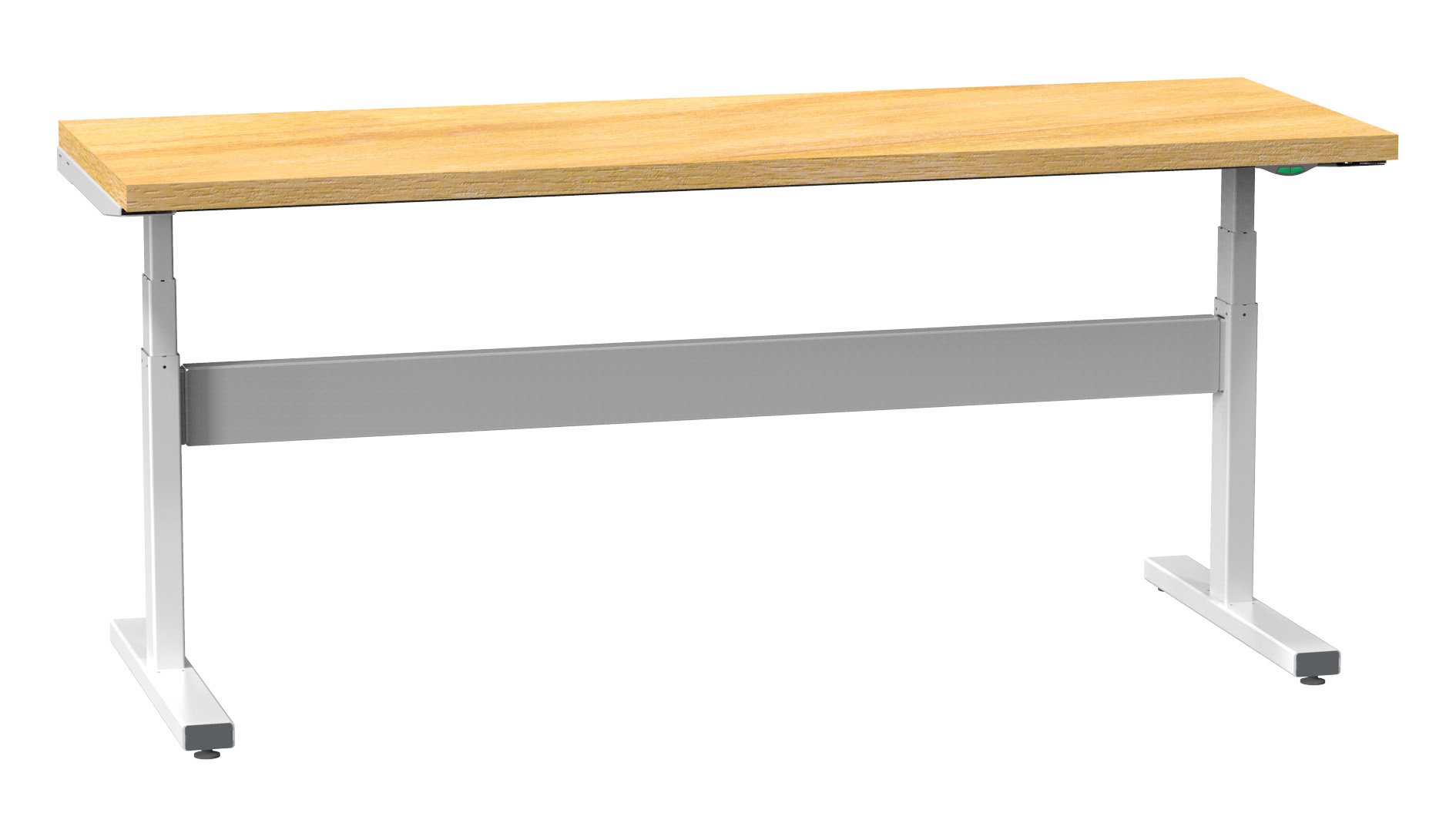 Elektrisch einstellbarer Tisch 20ERGO20 - Breite 2000 mm | Metalsteel